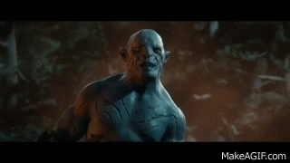 Thorin vs Azog - Epic Final Battle Scene - The Hobbit - Full HD on Make a GIF