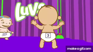 Luvs Diapers Commercial - Heavy Dooty Protection on Make a GIF