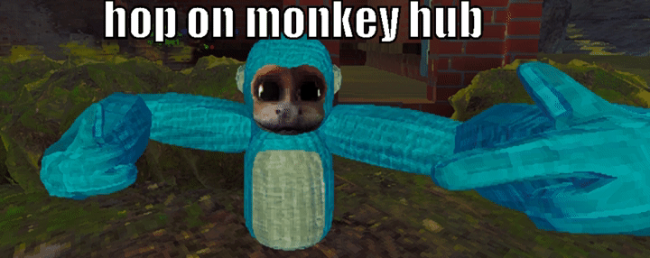 hop on monkey hub on Make a GIF