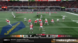 #10 Miami v #2 Ohio State Highlights | CFP 2nd Round | 2025 Cotton Bowl ...