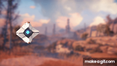 Destiny Ghost Background on Make a GIF