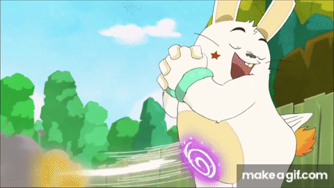 Rekkit Rabbit Vore + Burp on Make a GIF