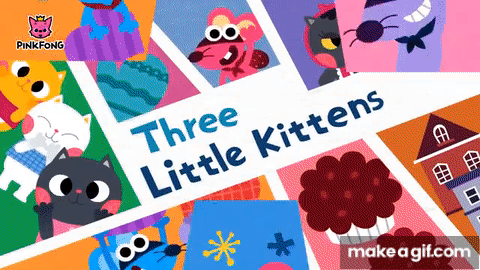 Three Little Kittens | Mother Goose With Origami | PINKFONG Origami ...