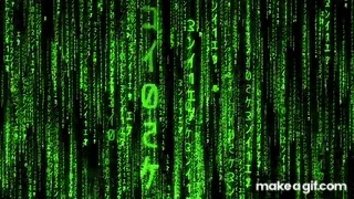 The Matrix Raining Green Code Backdrop for OBS - Teams, Zoom calls in ...