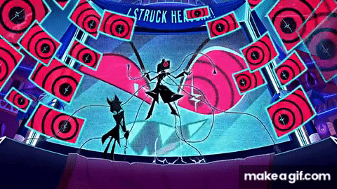 Alastor vs Vox | Final Battle (Hazbin Hotel 2x8) on Make a GIF