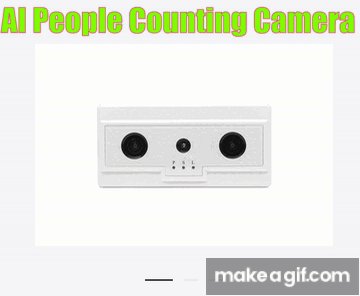 AI People Counting Camera on Make a GIF