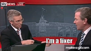 Christopher Pyne Im a Fixer on Make a GIF