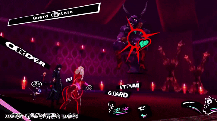 Persona 5 - New English Gameplay on PS4 on Make a GIF