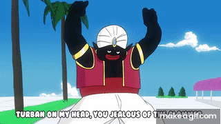 Piccolo vs Kami RAP BATTLE! (DBZ Parody) on Make a GIF