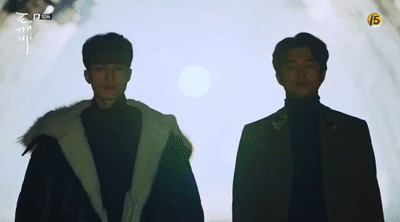 [Cut] Goblin Ep 10- Goblin & Grim Reaper walk out of a tunnel like a ...