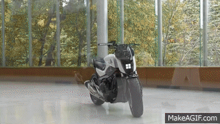 bike follows rider on Make a GIF