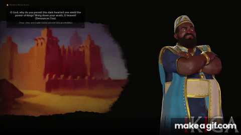 MALI - SULTAN MANSA MUSA ALL VOICED QUOTES & DENOUNCE - CIVILIZATION VI ...