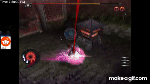 Shinobi PS2 - Hotsuma defeated by Ageha on Make a GIF