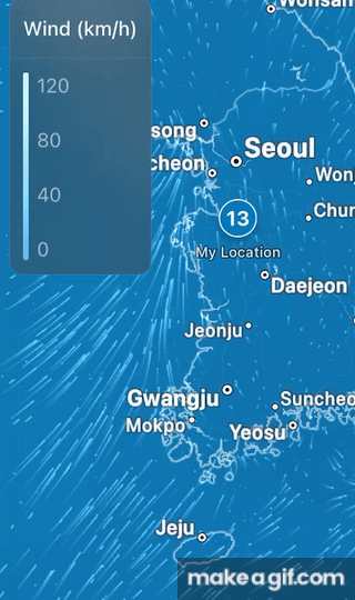 Weather on Make a GIF