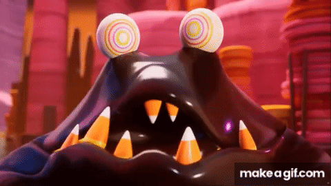 Fudge Monster || THE AMAZING DIGITAL CIRCUS EPISODE 2 CLIP on Make a GIF