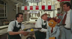 Muppets GIFs, “Life’s a fillet of fish, EY!” “… Yes, it is!” - on Make ...
