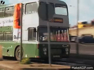 Bus Crashes Into Bridge on Make a GIF
