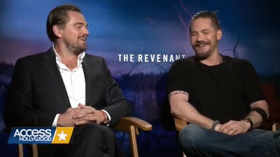 Leonardo DiCaprio & Tom Hardy On The Making Of 'The Revenant' on Make a GIF