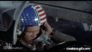 Hot Shots! In for a Landing (1991) HD on Make a GIF