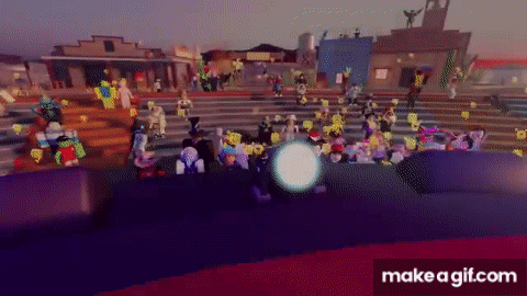 THE LIL NAS X FULL ROBLOX CONCERT on Make a GIF