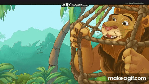 The Lion and the Mouse | Aesop's Fables Series | ABCmouse.com on Make a GIF