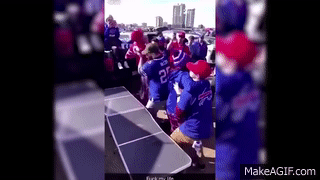 Crazy Bills Fans in the NFL Playoffs on Make a GIF