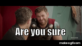 Are you sure on Make a GIF