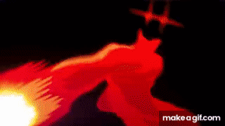 my cut for saitama vs cosmic garou fan animation on Make a GIF