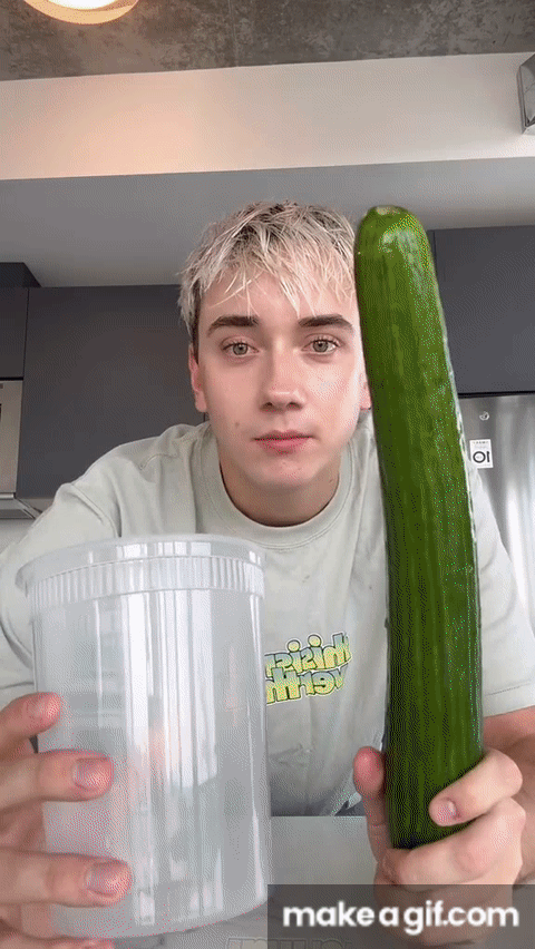 cucumber on Make a GIF