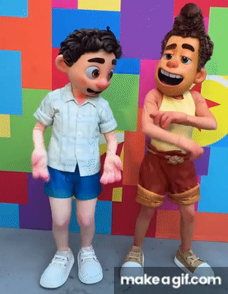 Luca and Alberto Meet and Greet on Make a GIF