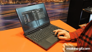 Lenovo Rollable Laptops im Hands on (CES 2026) on Make a GIF