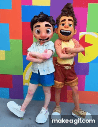 Luca and Alberto Meet and Greet on Make a GIF