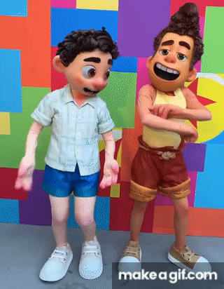 Luca and Alberto Meet and Greet on Make a GIF