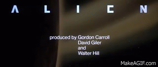 1979 Alien (opening Titles) on Make a GIF