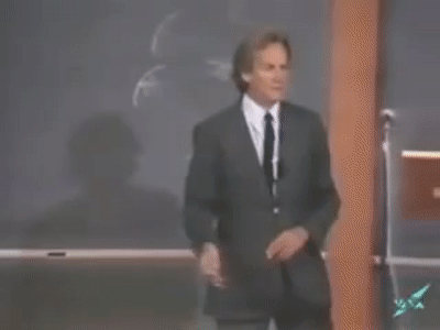 QED: Photons -- Corpuscles of Light -- Richard Feynman (1/4) on Make a GIF