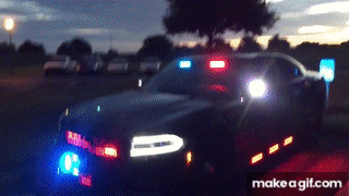 2015 Dodge Charger Police Car LED Police Lights outfitted by HG2 ...