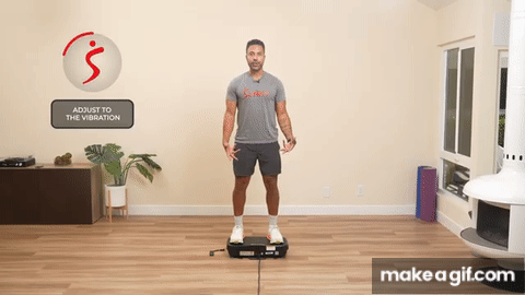 10 Minute Vibration Platform Beginner Workout | Core & Lower Body ...