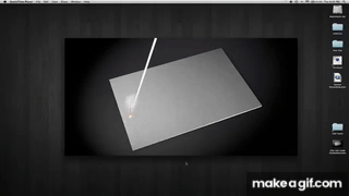 Cinema 4D Laser Etching Tutorial on Make a GIF