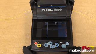 How To Use A Core Alignment Fusion Splicer | Fitel S179 Fusion Splicer ...