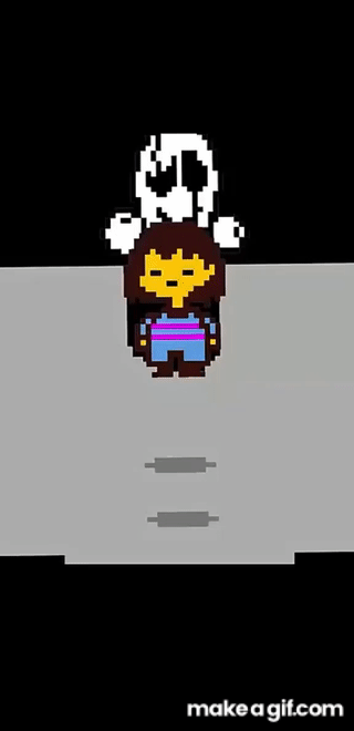 Just Frisk and Gaster having some fun together #... on Make a GIF