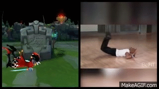 Shaco Dance Reference - The Worm on Make a GIF