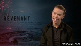 The Revenant: Will Poulter talks DiCaprio & beard envy on Make a GIF