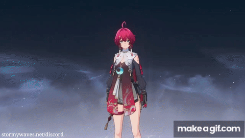 Idle Character Animation - Wuthering Waves on Make a GIF