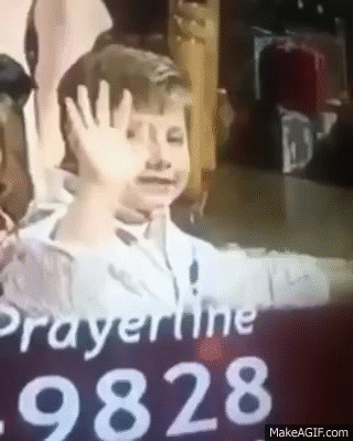 Little Kid Hits The Dab in Church (ORIGINAL) on Make a GIF