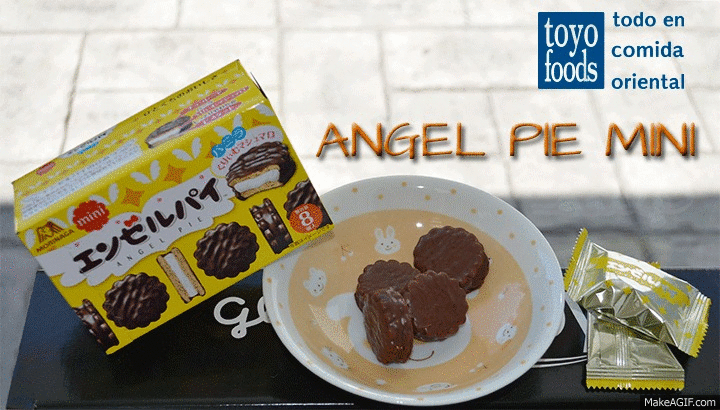 MORINAGA ANGEL PIE MINI on Make a GIF