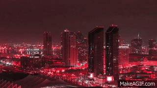 Big City View Free HD 1080 Video Background Loop 2 on Make a GIF