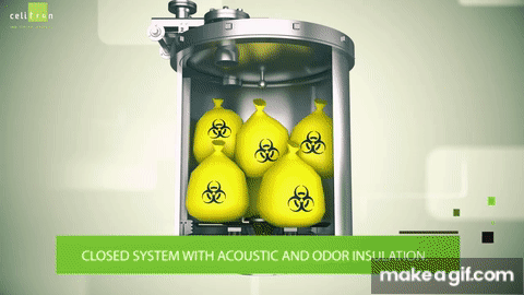 Celitron - ISS 500L - Automated Infectious Waste Treatment with the ...