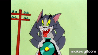 Tom Train Ride on Make a GIF