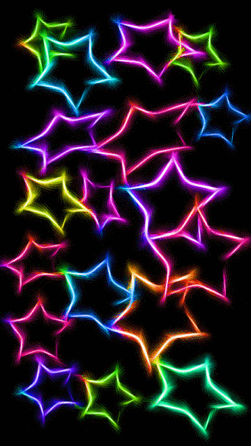 color stars on Make a GIF