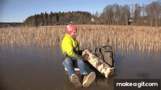 Man killed by a log meme on Make a GIF